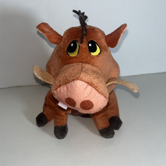 Disney | Toys | Disney The Lion King Pumbaa Plush Warthog Pig Stuffed ...